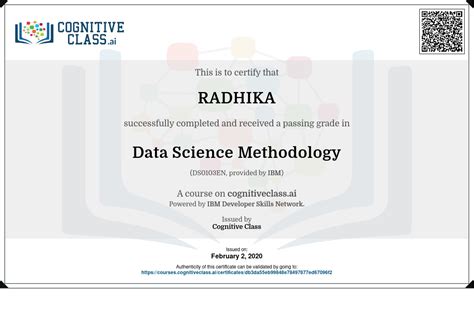 Ibm Ds0103en Certificate Cognitive Class