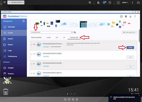 setup homeassistant on qnap container using docker poyu