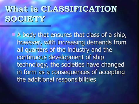 2 Classification Societies Ppt