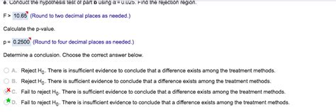 Solved An Experiment Was Conducted Using A Randomized Block Chegg