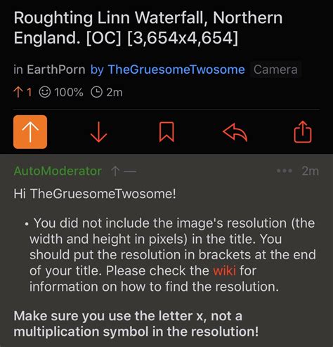 i keep getting my post deleted by the automod when i m doing everything