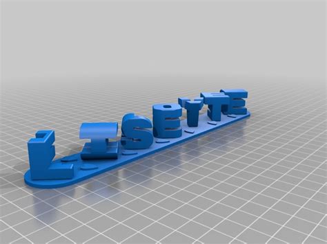 Free 3d File I Love Lisette Forever・3d Printable Model To Download・cults