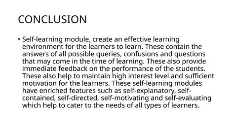 Tmap Self Instructional Modulesushmithapptx