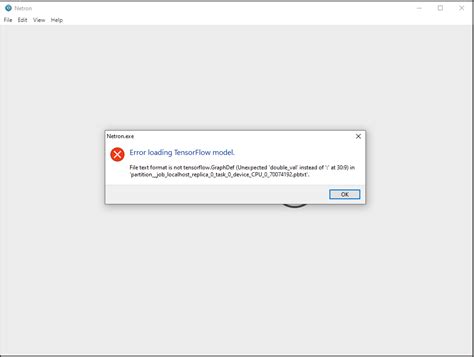 TensorFlow Error Opening TensorFlow PBTXT Files Containing Infinities And NaNs Issue