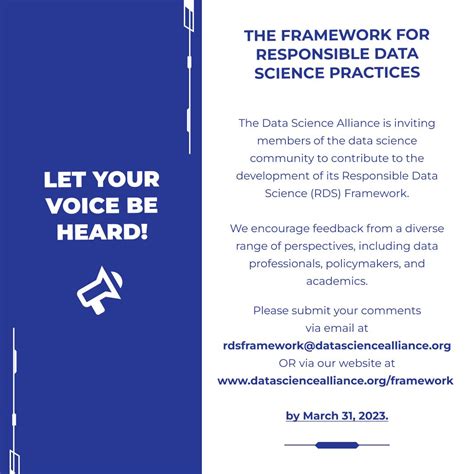 Data Science Alliance On Linkedin Responsibledatascience Datascience Framework