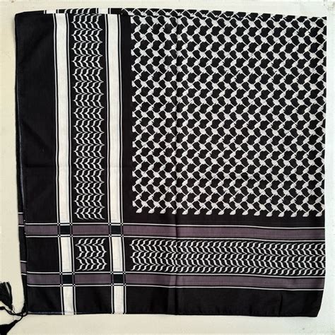 قیمت و خرید دستمال گردن زنانه مدل عربی نخی منگوله دار چهار فصل کد 7