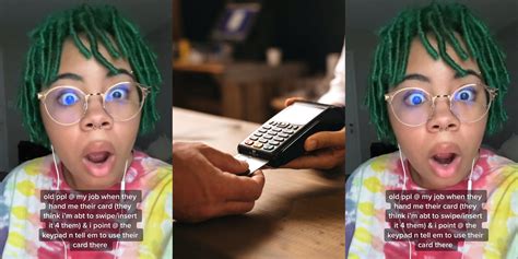 Worker Mocks Customers Who Dont Swipe Their Own Cards