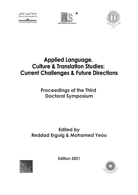 Pdf Temporal Reasoning And Language Temporal Uses Of Prepositions In English And Moroccan Arabic