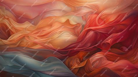 Silk Fabric Surface Texture Background Premium Ai Generated Image