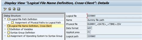 Solved Fm To Read A File Path Based On Al11 Profile Sap Community