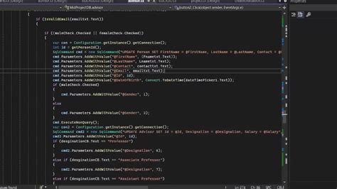 [video] muhammad adnan amin on linkedin finalyearproject sqlserver