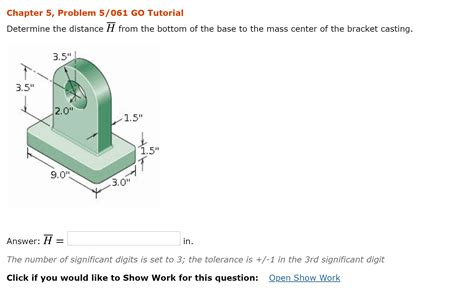 Solved Chapter 5 Problem 5061 Go Tutorial Determine The
