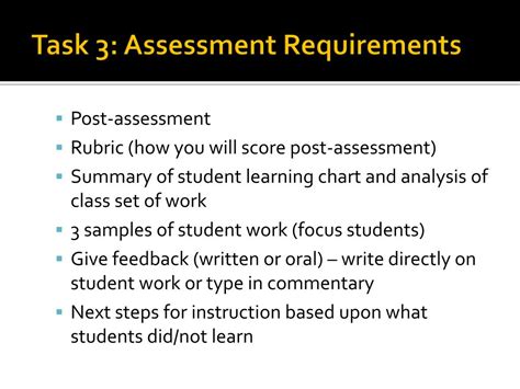 Ppt Edtpa Task 3 Assessment Powerpoint Presentation Free Download