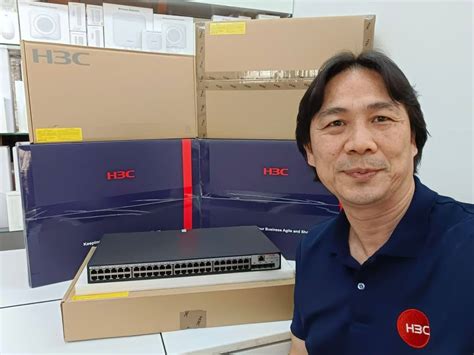 👍 ของดี มีมาตรฐาน ทนคุ้มค่า H3c 52 Port Gigabit Cloudnet Managed Switch 🙏 ขอบคุณ
