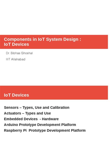 Components In Iot System Design An Overview Of Iot Devices Sensors