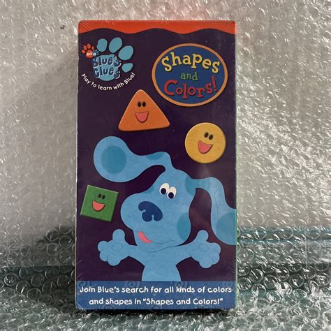 Blues Clues Formen Und Farben Vhs Ebay My Blues Clues Dvd
