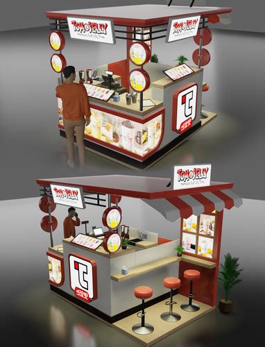 Detail Contoh Desain Booth Makanan Koleksi Nomer 13