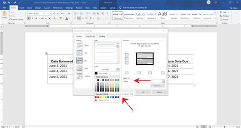 How To Change Table Header Color In Word Printable Online