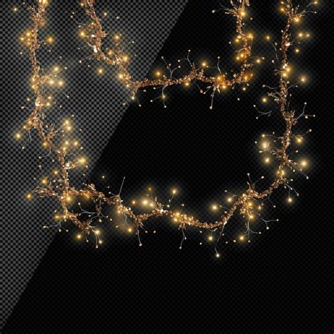 Premium Psd Fairy Light Isolated Transparent Background