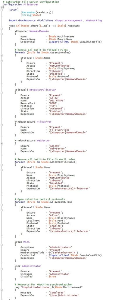 Creating A Secure Environment Using PowerShell Desired State Configuration PowerShell Team