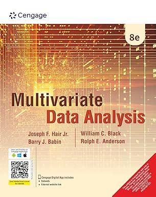 Amazon Multivariate Data Analysis Th Edition Joseph F Hair Barry J Babin