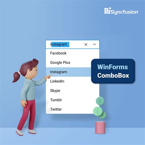 Syncfusion On Linkedin Winforms Combobox Dropdown Syncfusion