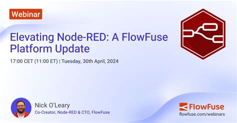 Elevating Node Red A Flowfuse Platform Update • Flowfuse
