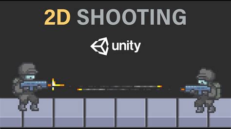how to make a simple 2d shooting in unity youtube