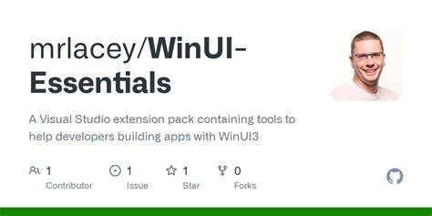 GitHub Mrlacey WinUI Essentials A Visual Studio Extension Pack Containing Tools To Help
