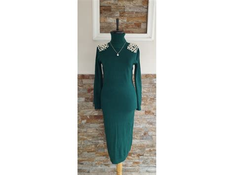 `phi Phi Star` Petrolej Zelena Rolka Haljina Novo