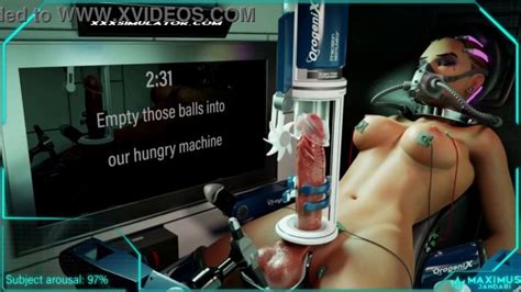 XXX Cyber LAB Automatic D Masturbation Machine Omerest PeekVids