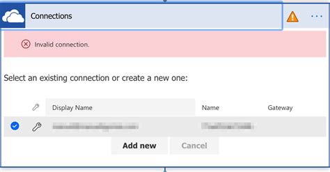 Power Automate Invalid Connection Manuel T Gomes