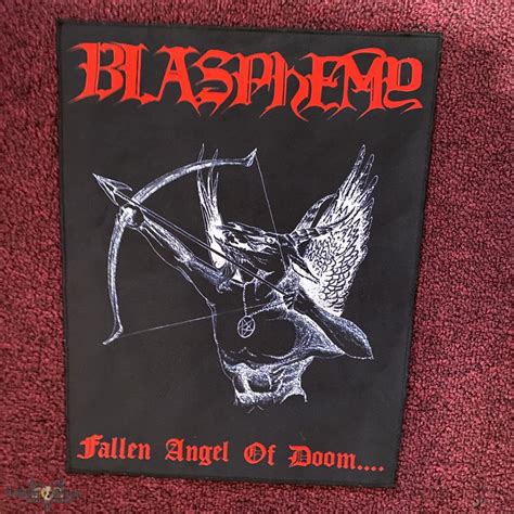 Blasphemy - Fallen Angel of Doom... (Back Patch) | TShirtSlayer TShirt and BattleJacket Gallery