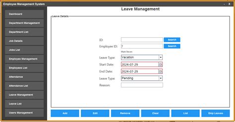 Java Employee Management System Source Code C Java Php Programming Source Code