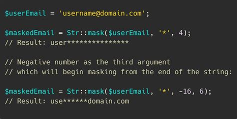 Junaid Iqbal On Linkedin Mask Strings Character Laravel