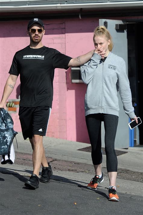 Sophie Turner Model Yoga Pants