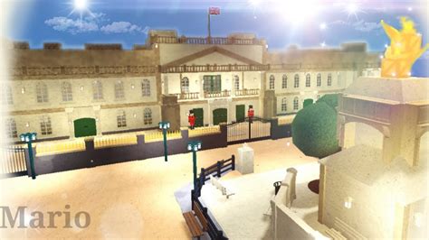 The Buckingham Palace In Bloxburg Youtube