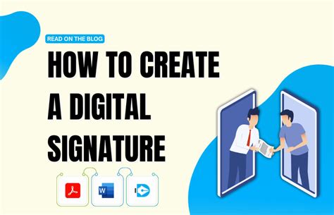 How To Create A Digital Signature Methods