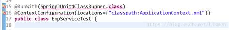 runwith springjunit4classrunner class 报错问题及解决 java 脚本之家