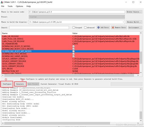 Openpose【超详细】从0开始，环境搭建及应用（gpu）windows10（conda）python38cuda111vs2019openpose环境搭建 Csdn博客