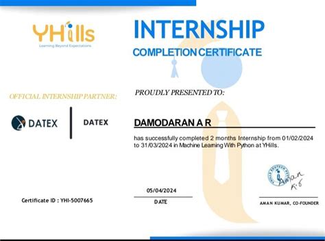 Damodaran A R On Linkedin Machinelearningwithpython