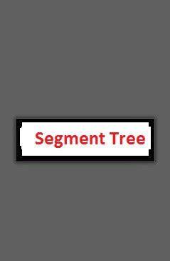 Segment Tree Data Structure