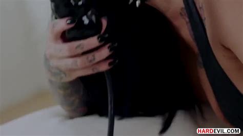 Adept Tart Double Penetration Plays With Two Chisels And Two Thick Dildos Hotntubes Com