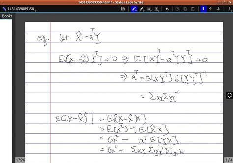 Projection Theorem And Orthogonality Principle Youtube