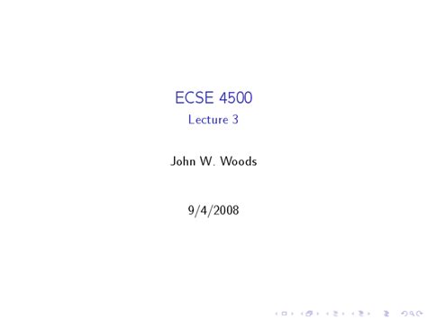 Combinations And Permutations Bayes Theorem Notes Ecse 4500 Docsity