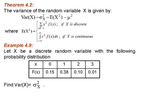 Chapter 4 Mathematical Expectation 4 1 Mean Of
