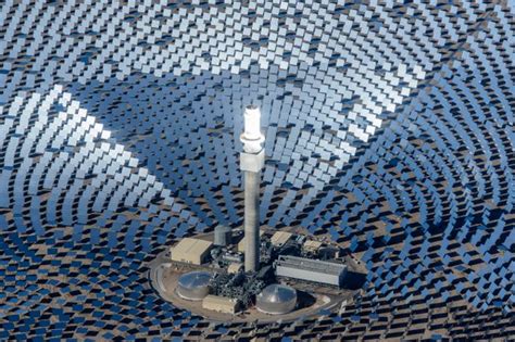 Crescent Dunes Solar Energy Project In Tonopah Atlas Obscura