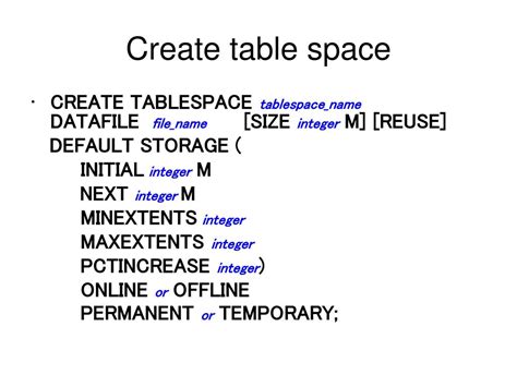 Database Structure And Space Management Ppt Download
