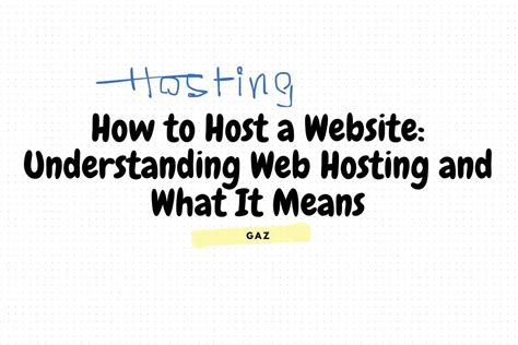 Ehsan Gazar On Linkedin How To Host A Website Understanding Web