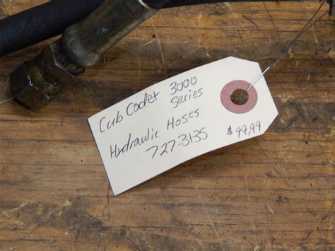 Cub Cadet 3000 Series Garden Tractor Hydro Hoses 2 727 3135 Adams Small Engine Llc